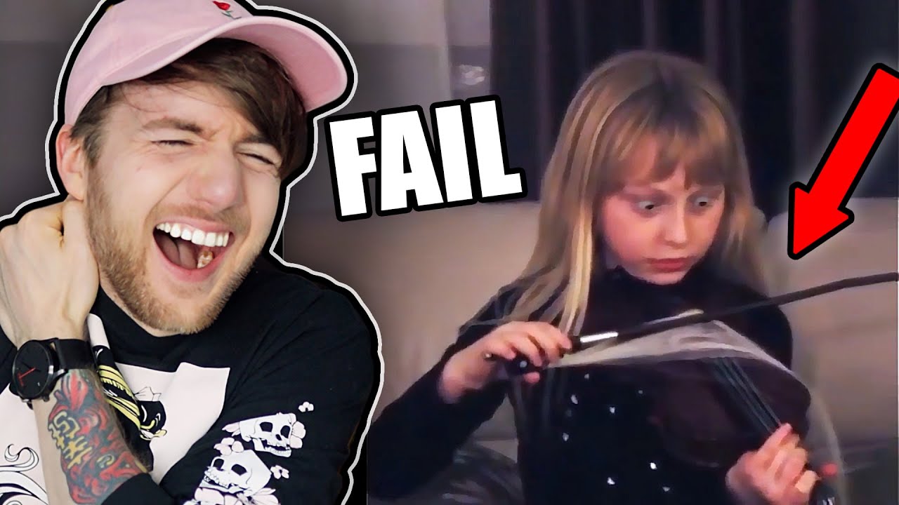 Funniest music fails ever reaction
