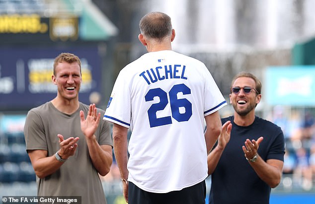 A whole different ball game! England boss Thomas Tuchel throws the ...