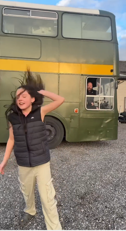 I’m always watching bus life dance moment
