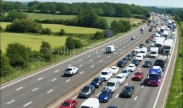 M25 traffic recap: Closure chaos on Kent motorway after crash - 90min ...