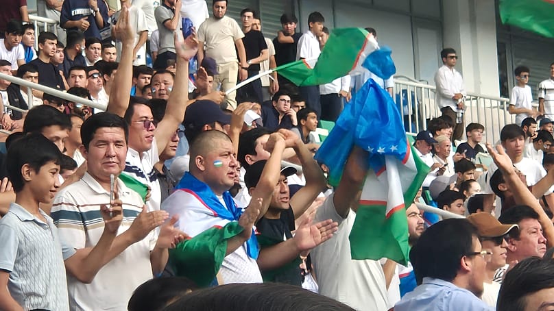 Uzbekistan celebrates first-ever World Cup goal despite defeat to Colombia