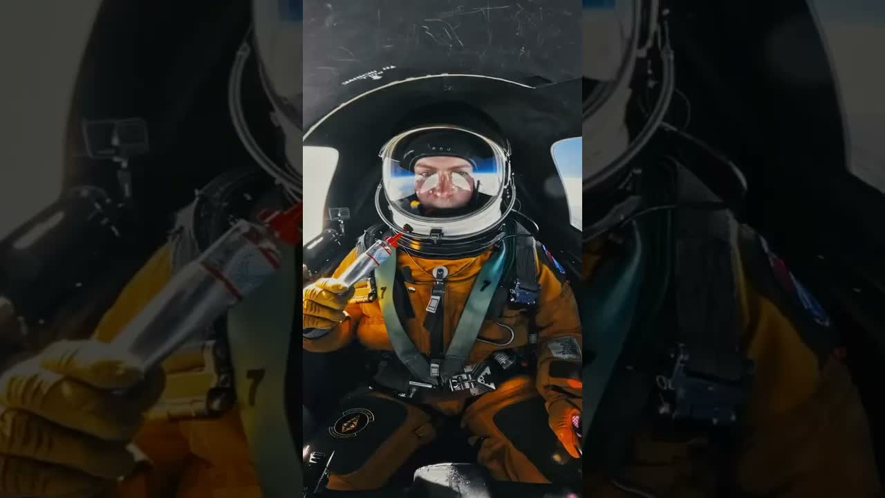 Apple pie at 70,000 feet!