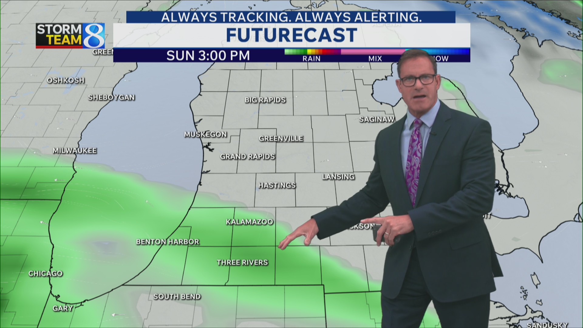 Storm Team 8 forecast, Daybreak, 061926