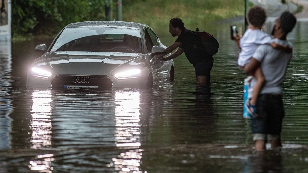 Extreme Unwetter: Hier brechen Hitzegewitter los