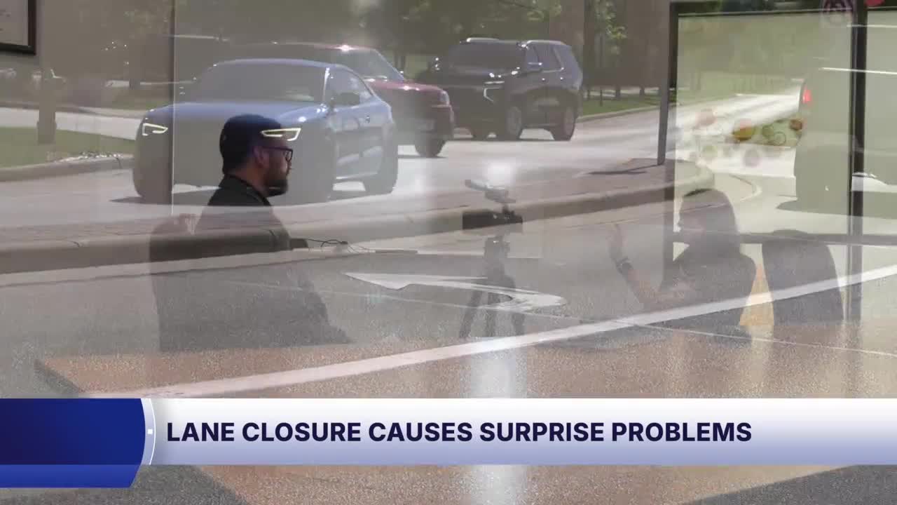 Bellevue adding left turn lane after temporary closure backfires
