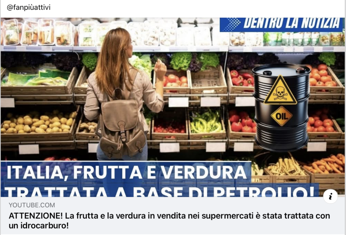 La bufala della frutta dei supermercati trattata con prodotti tossici ...