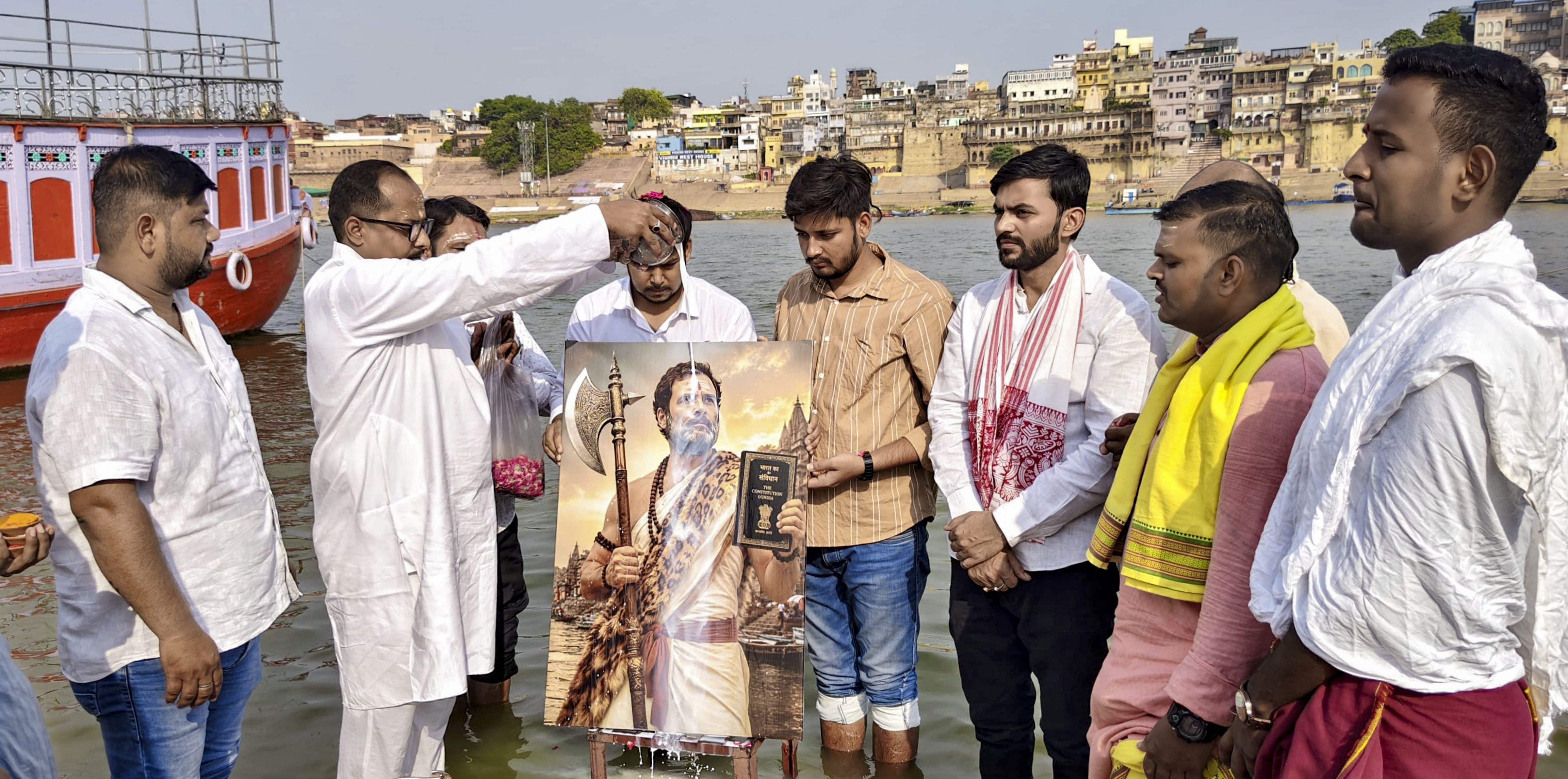 Congress insulted Hindu faith by portraying Rahul as Lord Parshuram: BJP