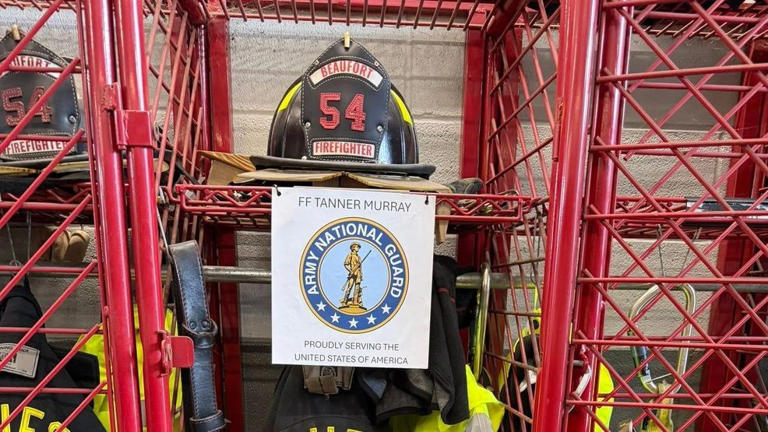 Beaufort Fire Department backs deployed firefighter serving far from ...