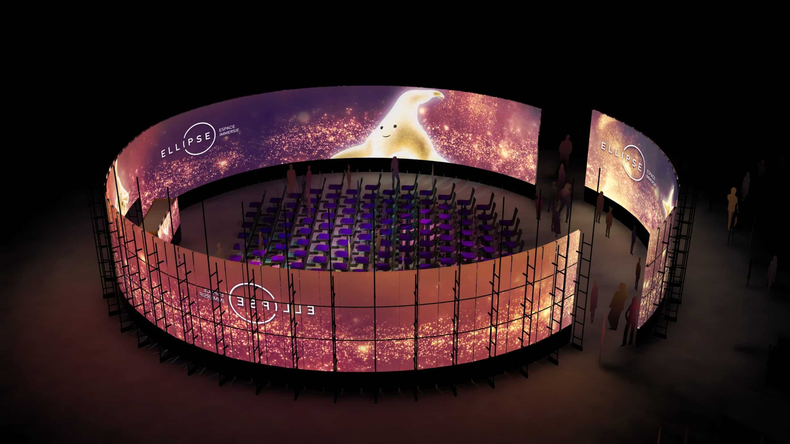 Lancement d'Ellipse Espace Immersif