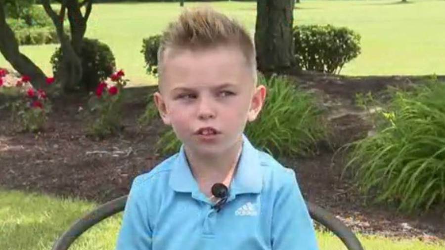 Local 8-year-old leads golf outing for a good cause