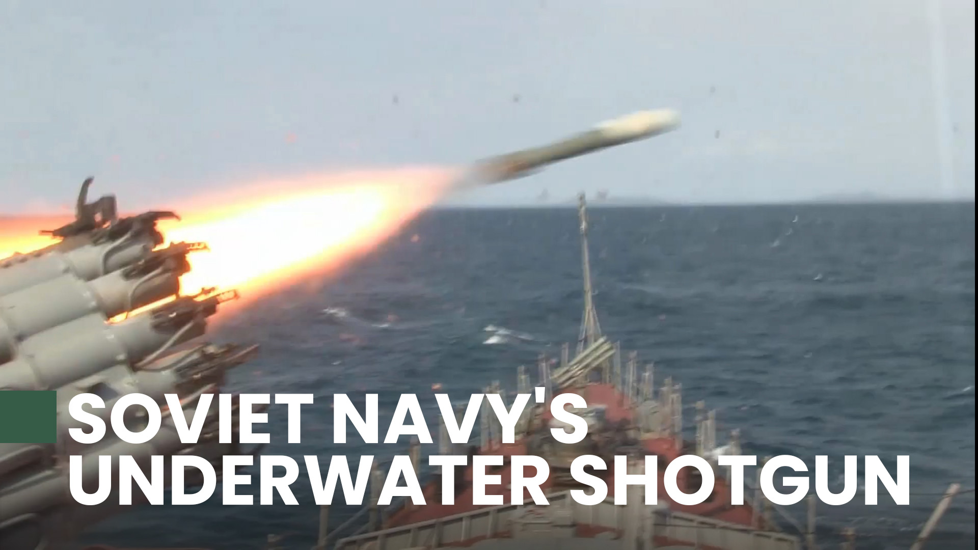 RBU-6000: Soviet Navy's underwater shotgun