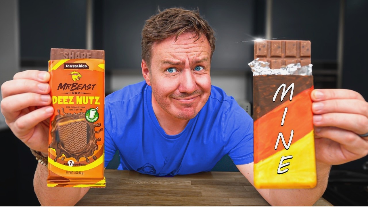 I recreated Mr Beast’s Feastables chocolate but better