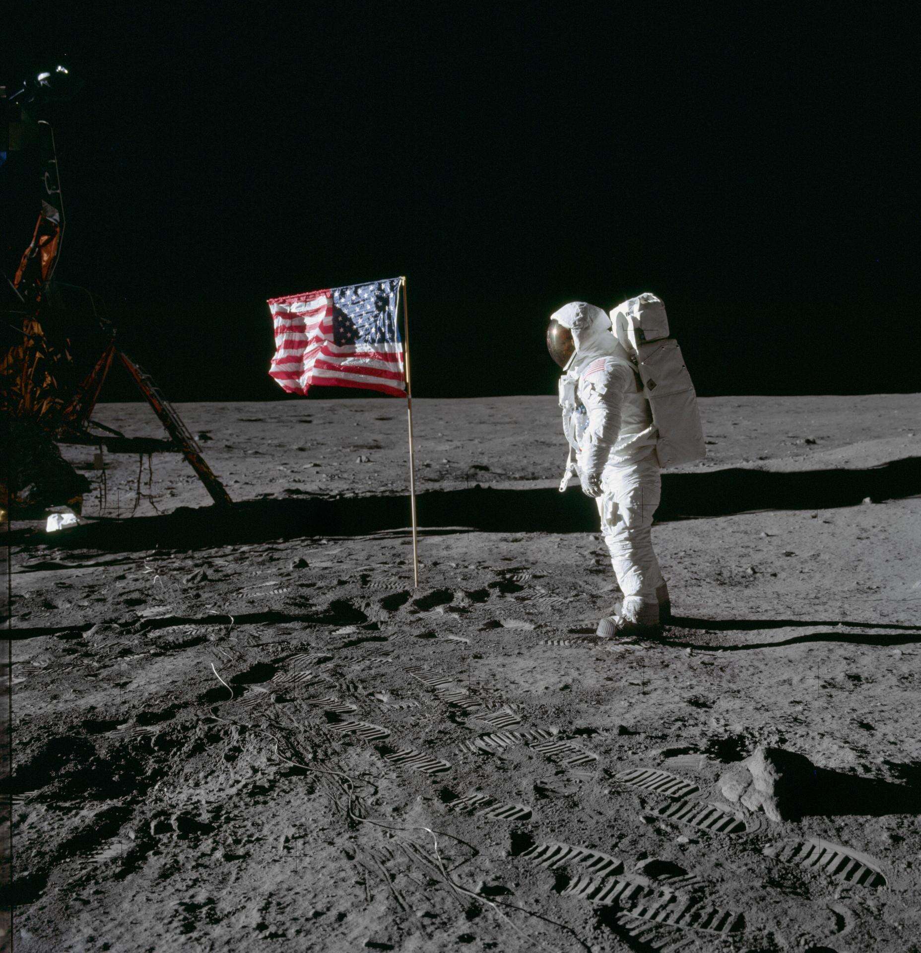 Apollo astronauts planted American flags on the Moon: 50 years of ...