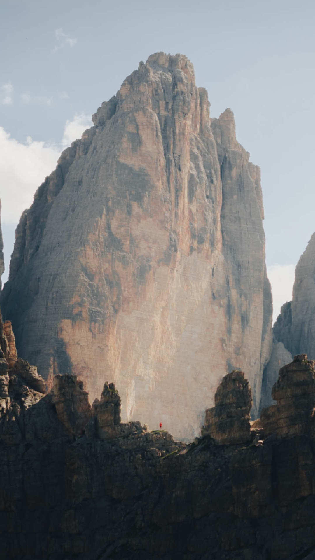The remarkable scale of the Dolomites