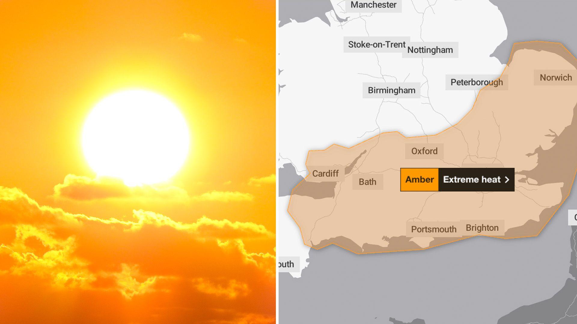 Extreme heat alert as parts of Wales expected to hit 30C