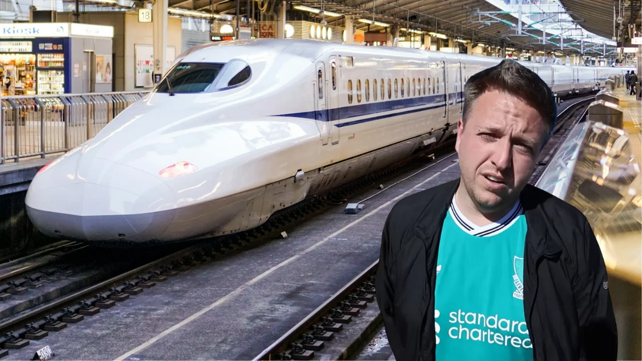 Man tries out Japan's fastest bullet train for 870-mile journey and ...