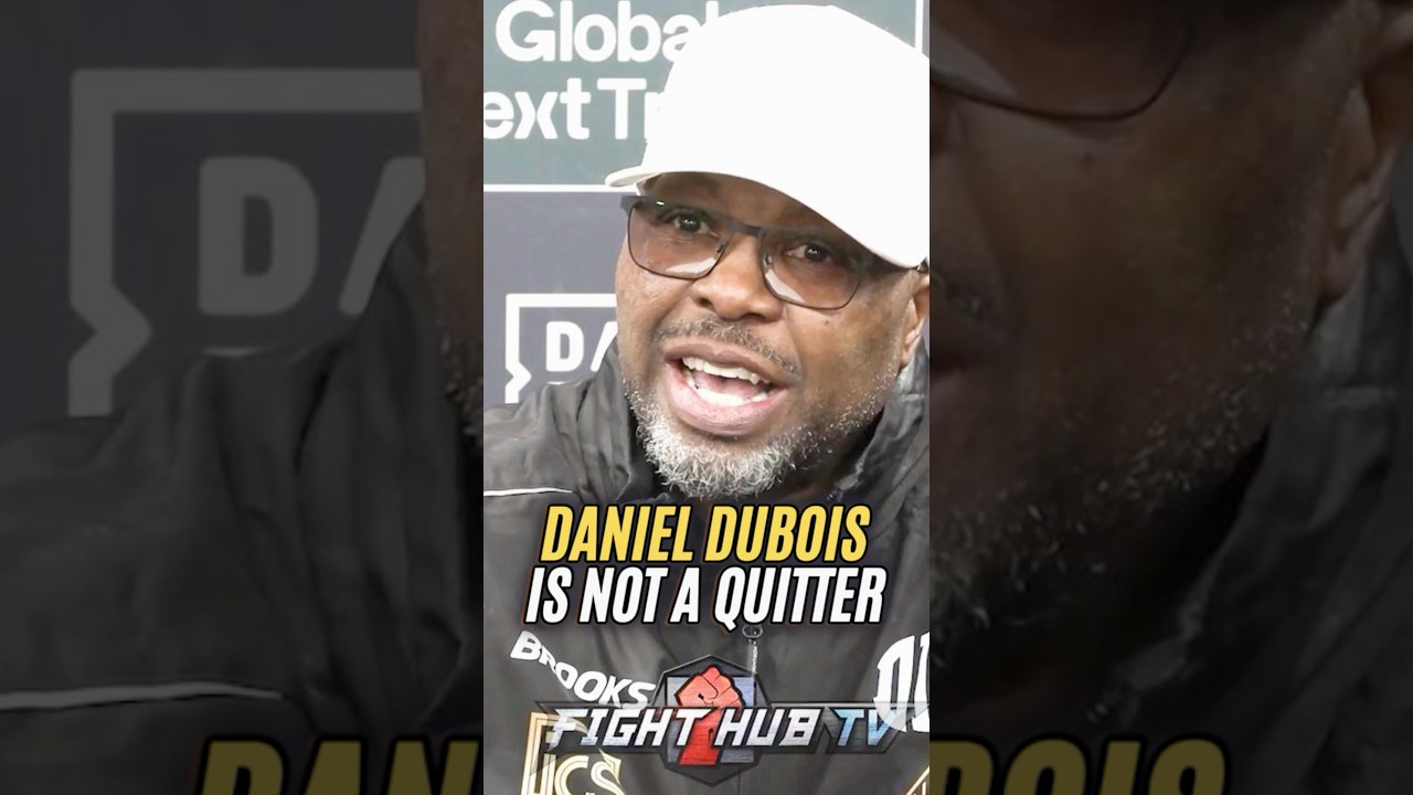 Trainer defends Daniel Dubois against fans who claim he quit