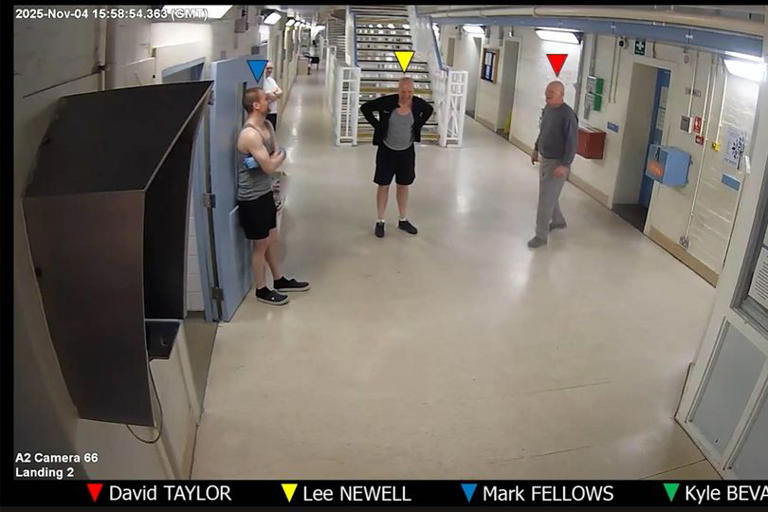 Moment deadly trio including Mr Big assassin and one-eyed lag knifed ...