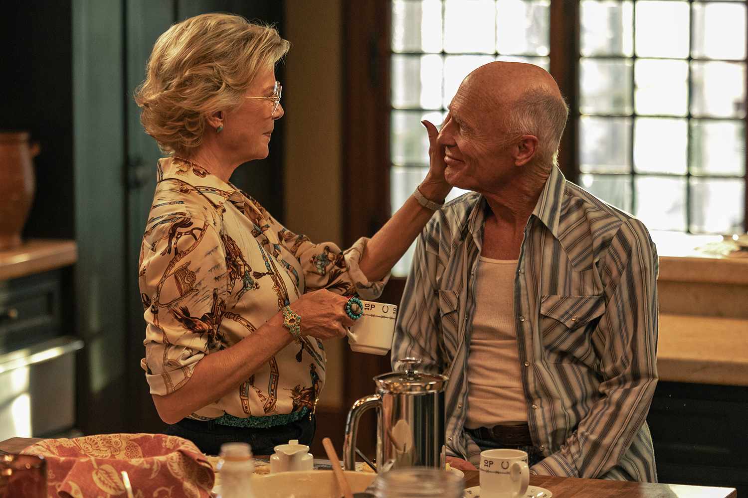 Dutton Ranch: Annette Bening collapses after a near-kiss with Ed Harris ...