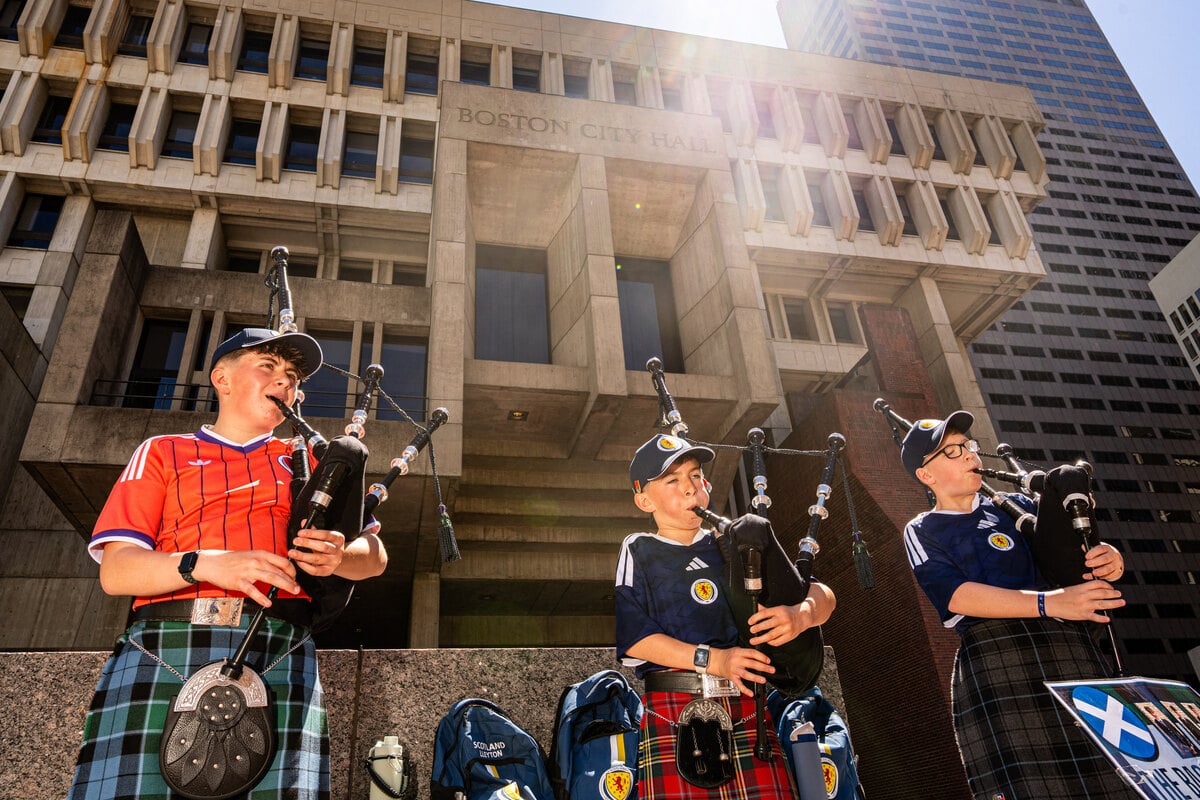 50,000 Scottish World Cup fans cause good-natured chaos in Boston – is ...