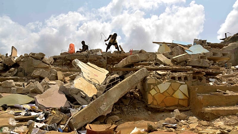 Ivory Coast police arrest man over murky Abidjan homes demolition