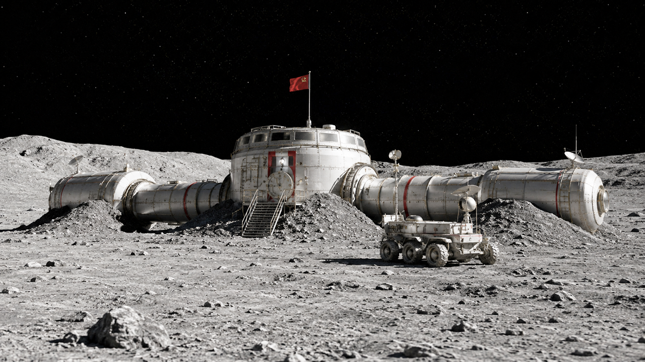 Project Zvezda, the Soviet moon base powered by nuclear energy and ...