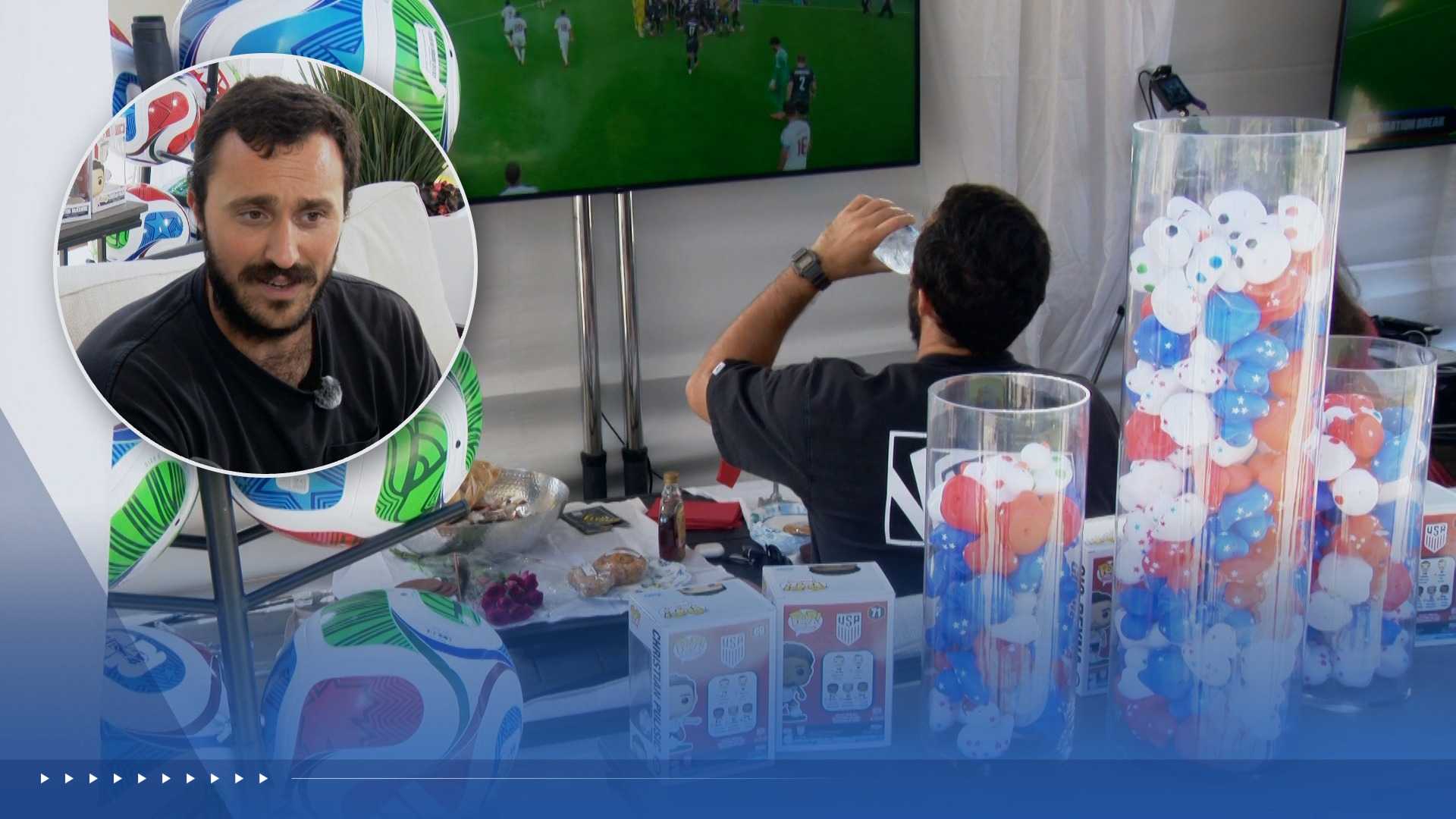 Soccer fan plans to watch all 104 World Cup matches live on stream