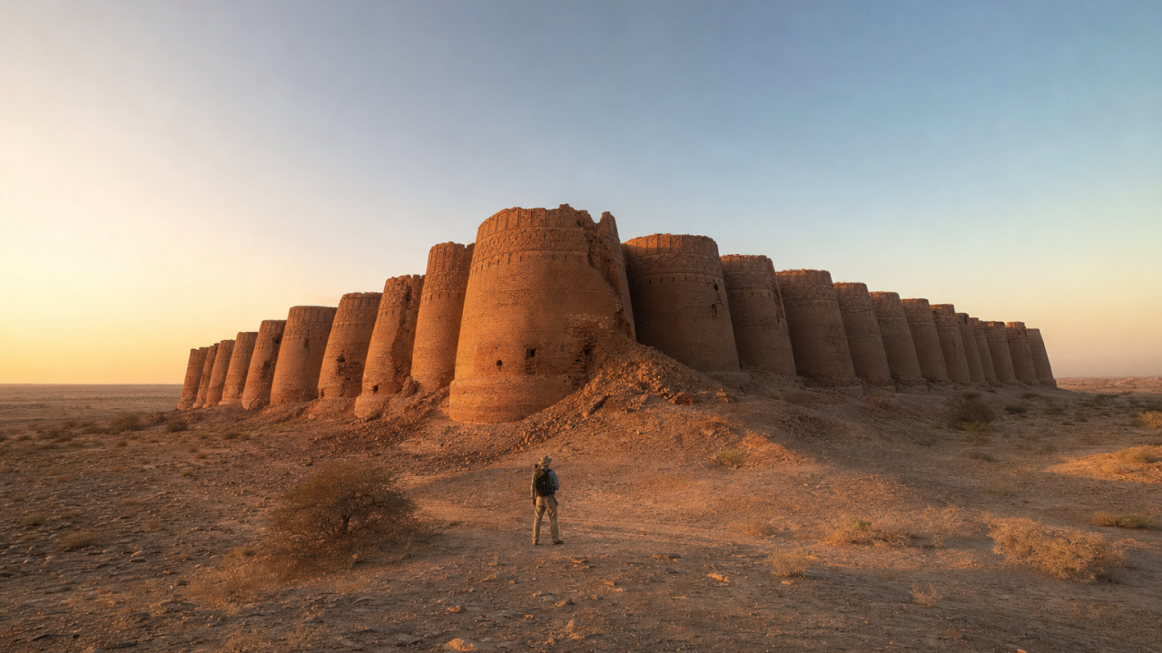 Why Pakistan's 1,000-year-old desert fortress may vanish within a decade