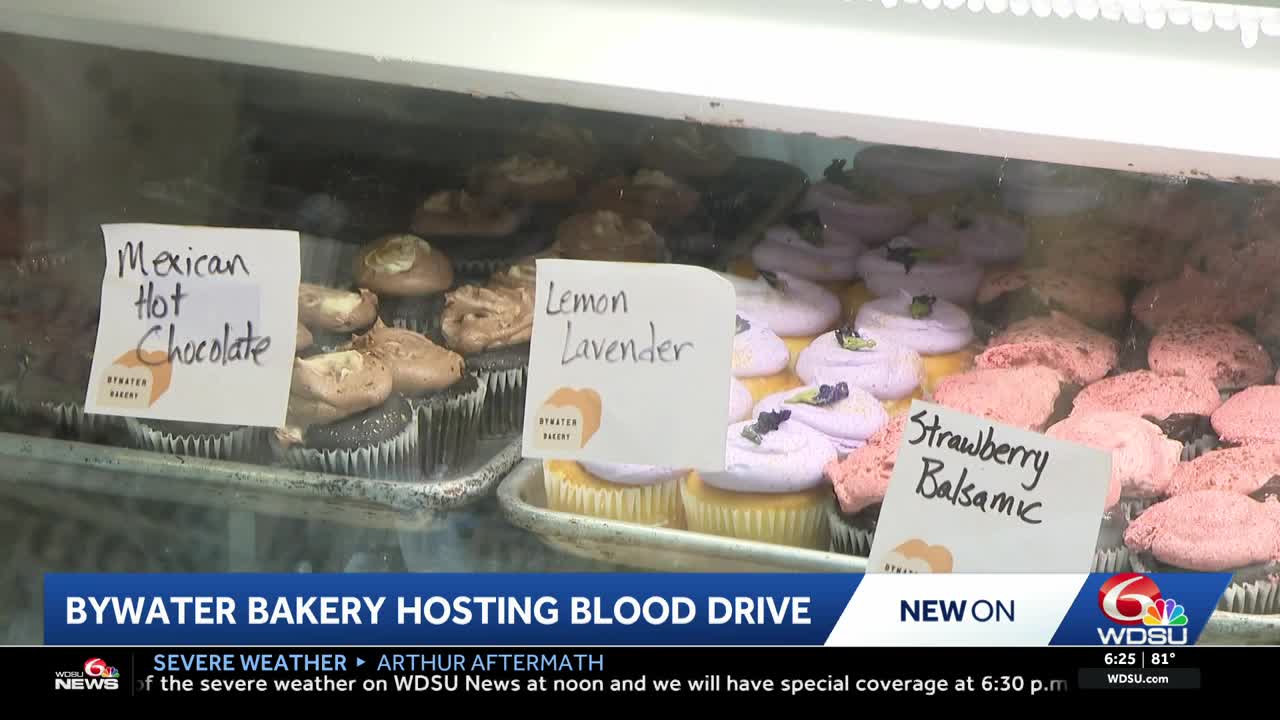 Bywater Bakery cupcake blood drive a sweet way to give back