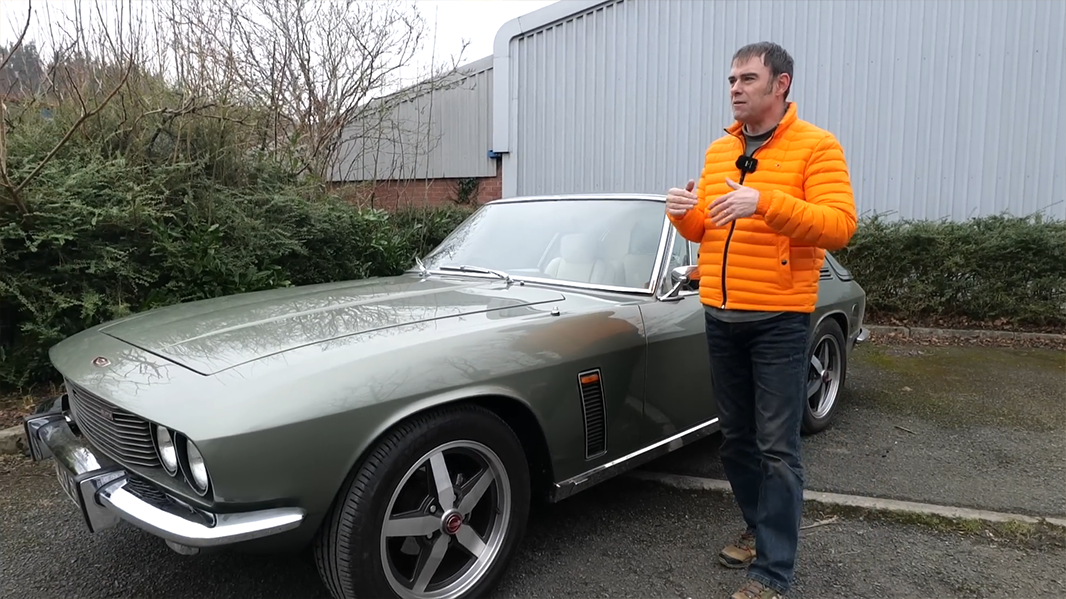 What happens when a Jensen Interceptor goes electric