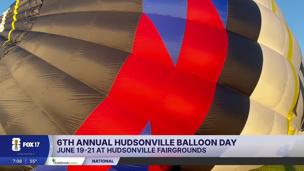 Hudsonville Balloon Days lift off for 2026 event