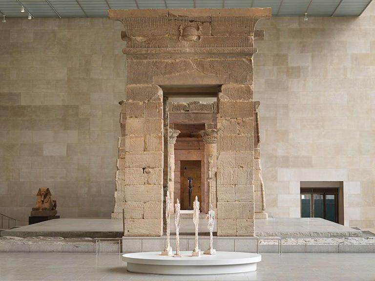 ‘Giacometti in the Temple of Dendur’ review: Ancient forms, modern ...