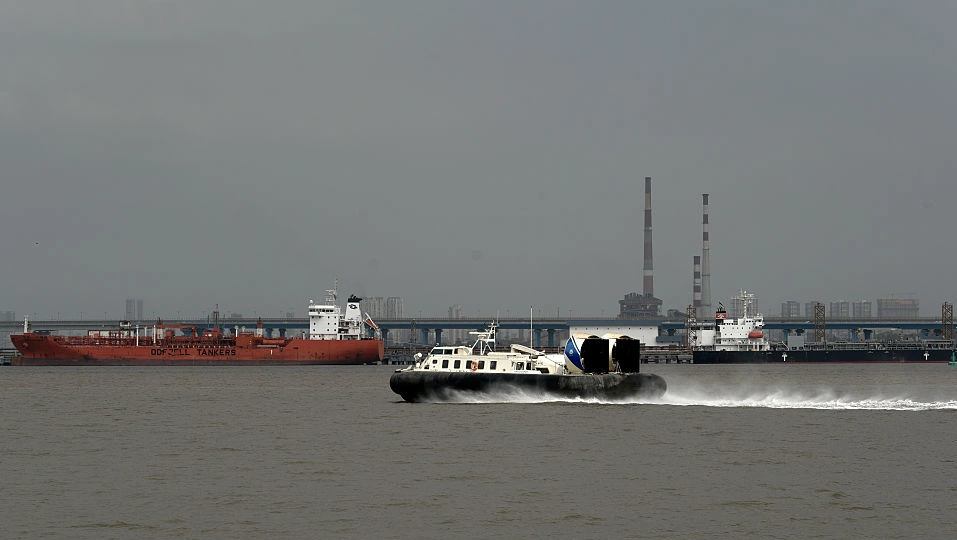 Indian Coast Guard inducts first indigenous hovercraft H-561