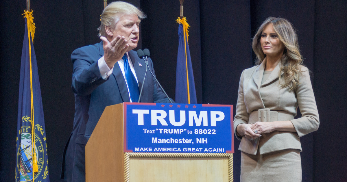 Authors reveal Donald Trump secretly ‘competing’ with Melania as he ...