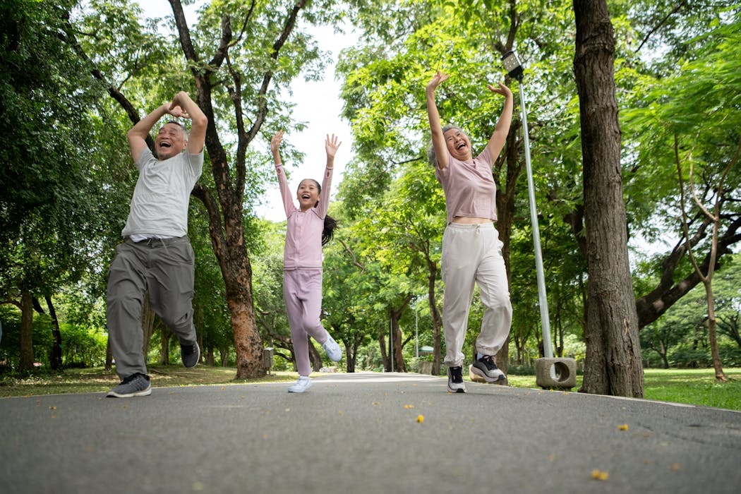 How a 45-minute family exercise session could boost thinking skills