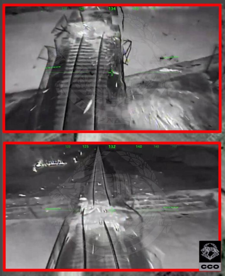 Special operations forces share footage of strike on critical Crimean ...