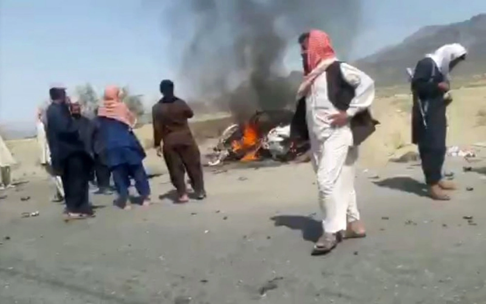 Afghan forces struck militant hideouts in Pakistan, Taliban says