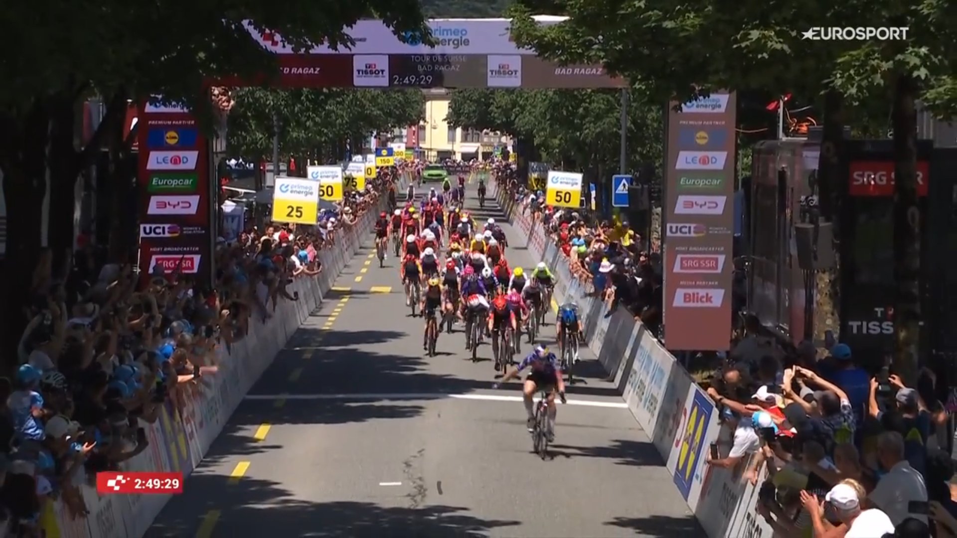 Giro di Svizzera Donne 2026, volata senza storia: sparata di Zoe ...