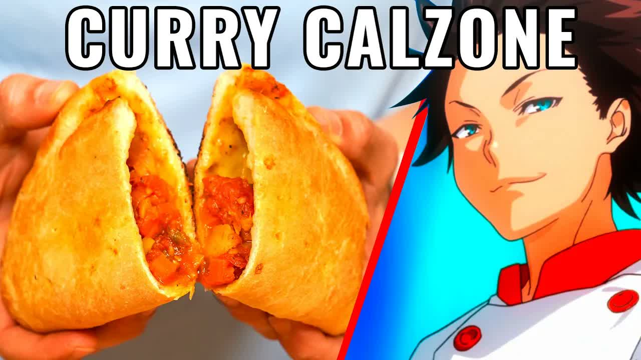This anime calzone took forever to get right — here's the real recipe