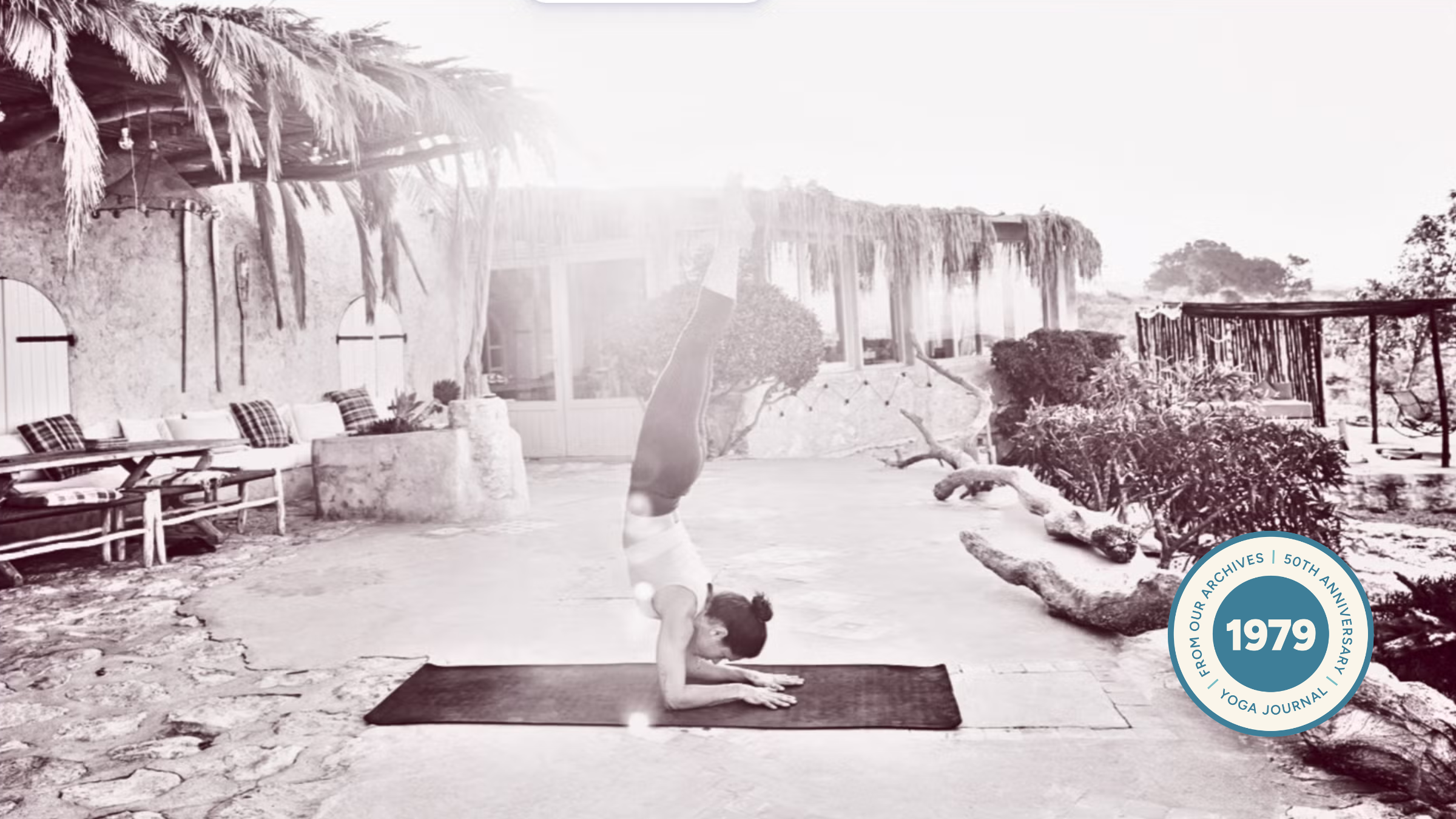 This yoga pose redefines balance. Here's what to know as you attempt it