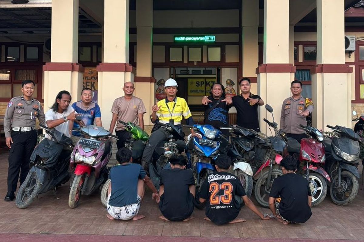 Elus dada, bocah di bawah umur justru jadi otak komplotan maling motor ...