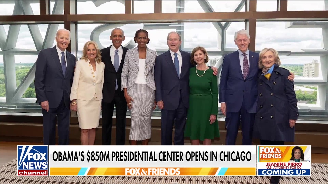 Obama slammed for 'political shots' and 'classless' behavior at center ...