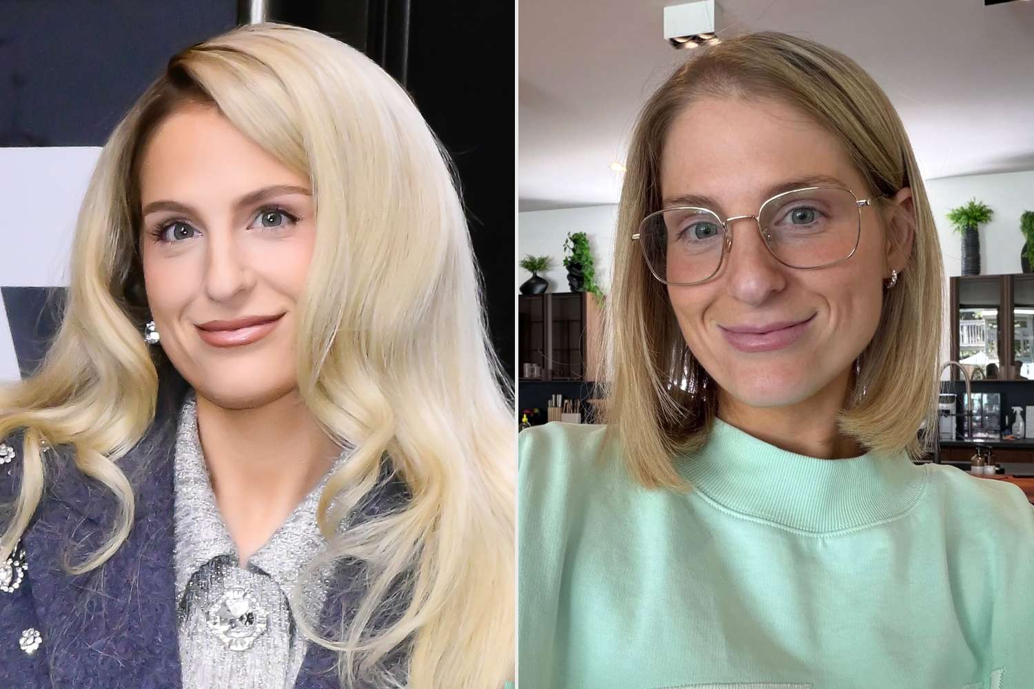 Meghan Trainor's major hair transformation shocks her kids and husband ...