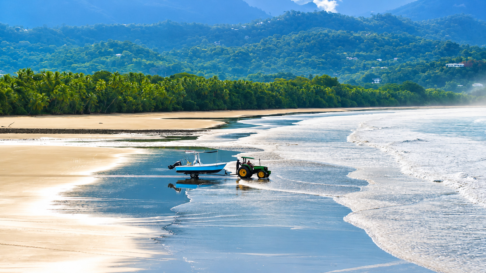 A hidden white-sand beach along Costa Rica’s Papagayo Peninsula