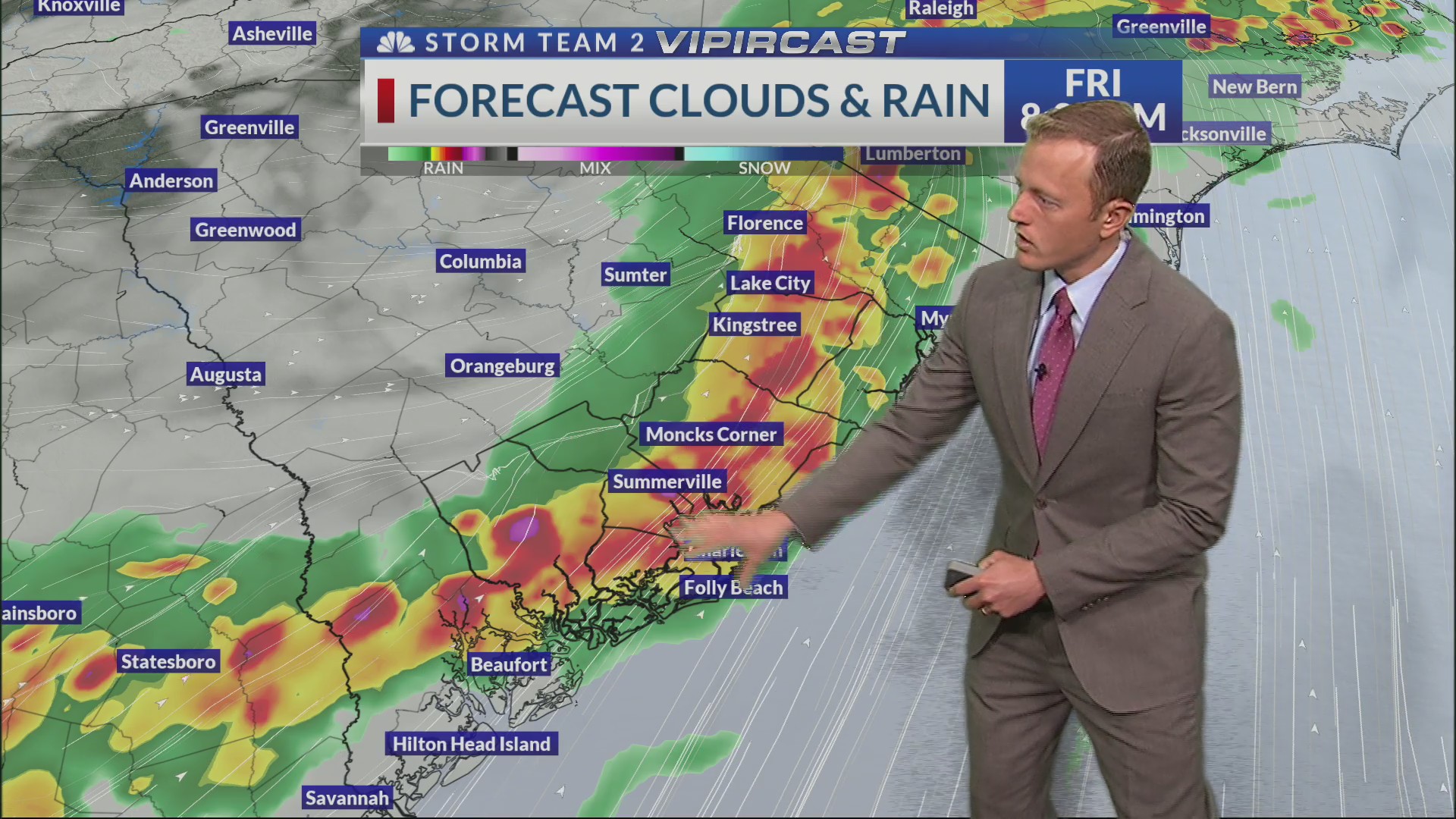 Heavy rain, gusty winds, choppy ocean in the forecast Friday