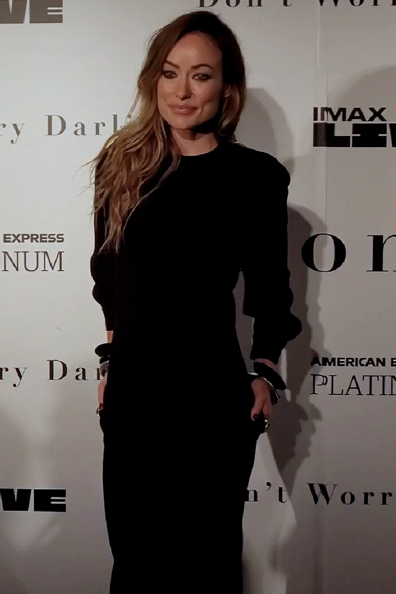 Olivia Wilde rompt le silence sur la polémique autour de « Don't Worry ...