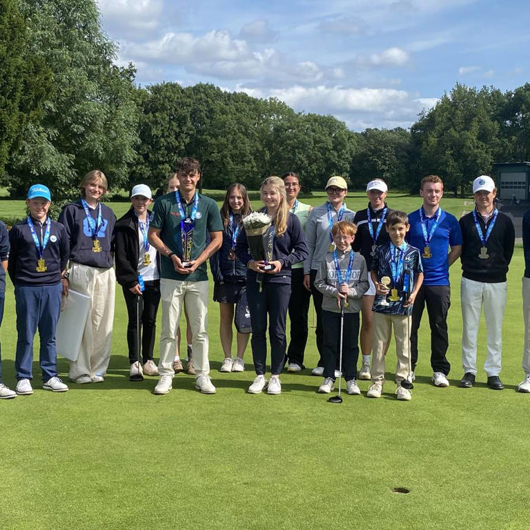 Nachwuchsgolfer begeistern im Golfclub Niep