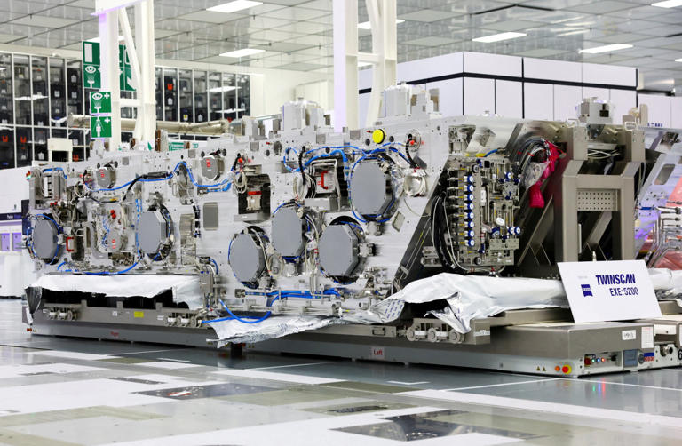 ASML shares slip on report of US concern that China has its tech