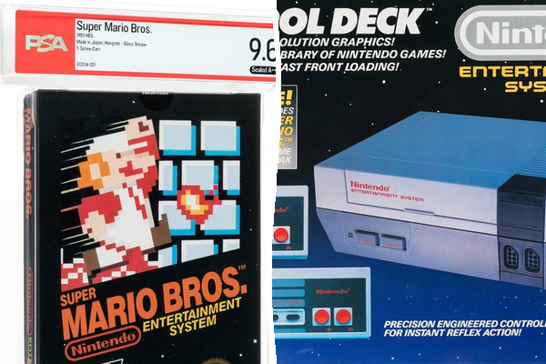 Untouched Super Mario Bros game sells for record $3m