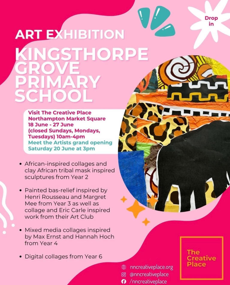 Northampton primary school pupils showcase their creative talent